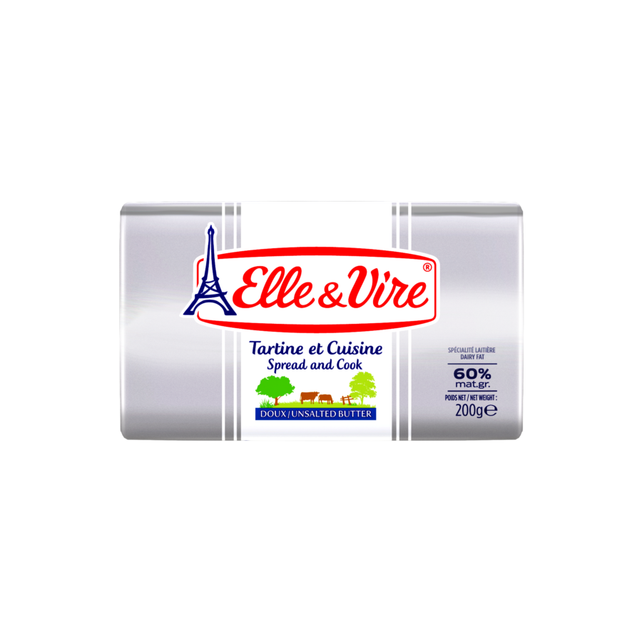 Unsalted Butter 200g – 60% Fat – ParadiseFineFoods Việt Nam