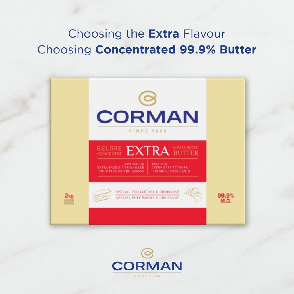 Bơ hỗn hợp Corman Patisy 99% béo xô 17kg – ParadiseFineFoods Việt Nam